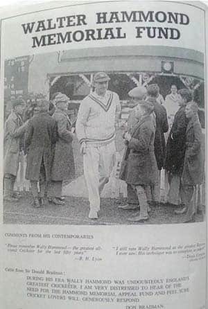 The day Wally Hammond passed away - Cricket Country