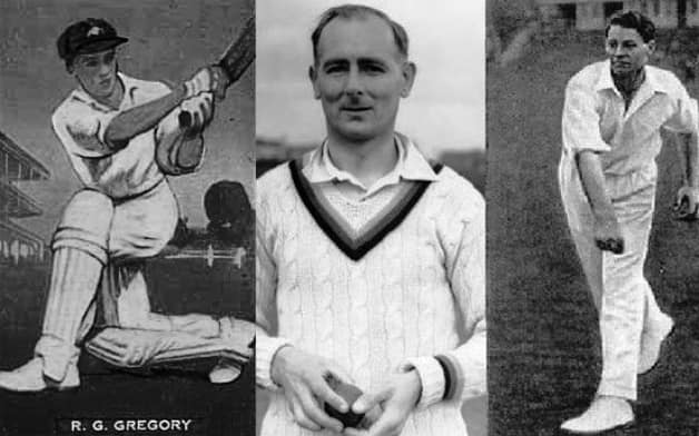 Ross Gregory c Hedley Verity b Ken Farnes: The dismissal involving ...