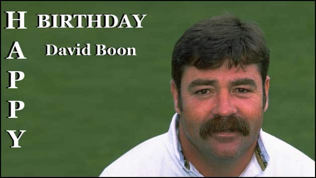 Happy Birthday, David Boon! - Cricket Country