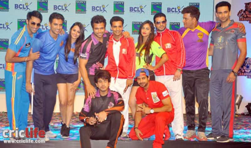 Box Cricket League: Television actors don cricketer's cap - Cricket ...