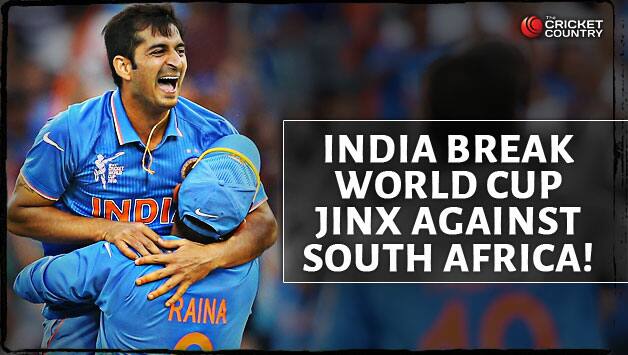 India register first win in World Cup against South Africa; win by 130 ...