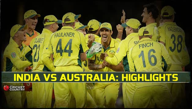 India vs Australia Semi-Final ICC Cricket World Cup 2015 at Sydney ...