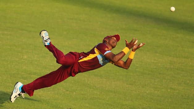 Dwayne Bravo's epic catch in ICC World T20 2014 is Wisden Photo of the ...