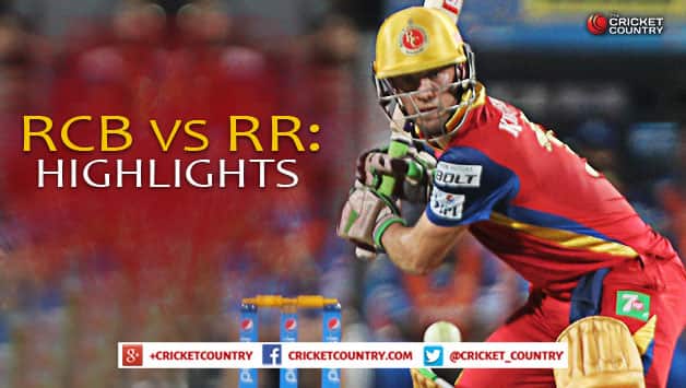 Royal Challengers Bangalore vs Rajasthan Royals IPL 2015 eliminator: RR ...