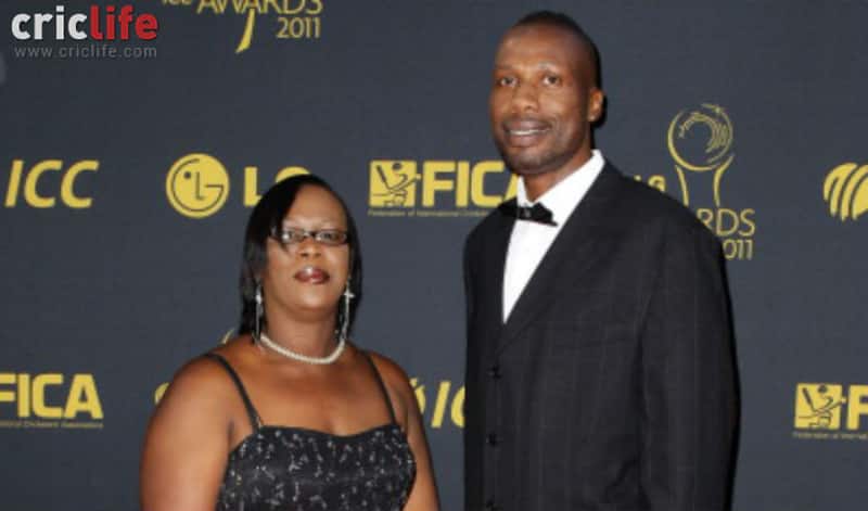 Shaun Pollock with his wife Patricia Lauderdale - Cricket Country