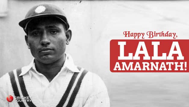 Remembering Lala Amarnath on his birthday - Cricket Country