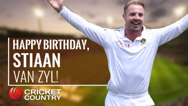 Happy Birthday, Stiaan Van Zyl! Talented South African batsman turns 29 ...