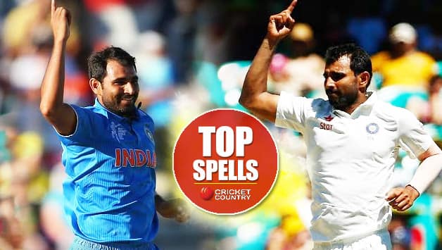 Mohammed Shami turns 26: Top spells across formats by the Indian fast ...