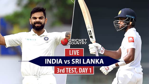 Live Cricket Score, India vs Sri Lanka, 3rd Test, Day 1: STUMPS ...
