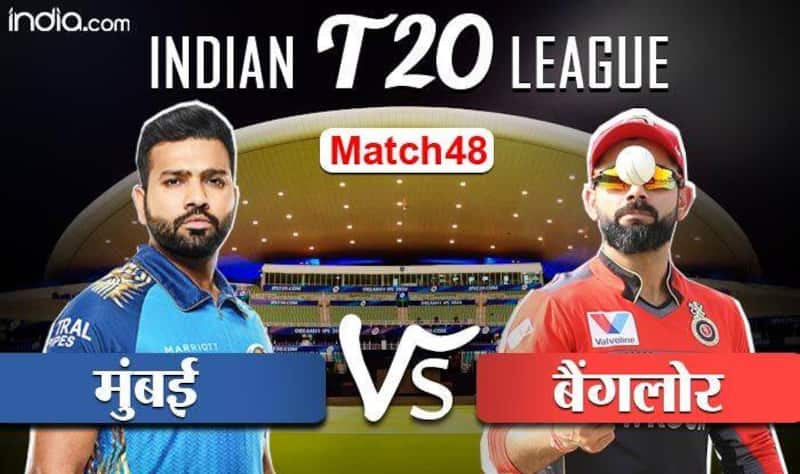 Ipl live score 2020 mi vs rcb updates ball by ball commentary at sheikh ...