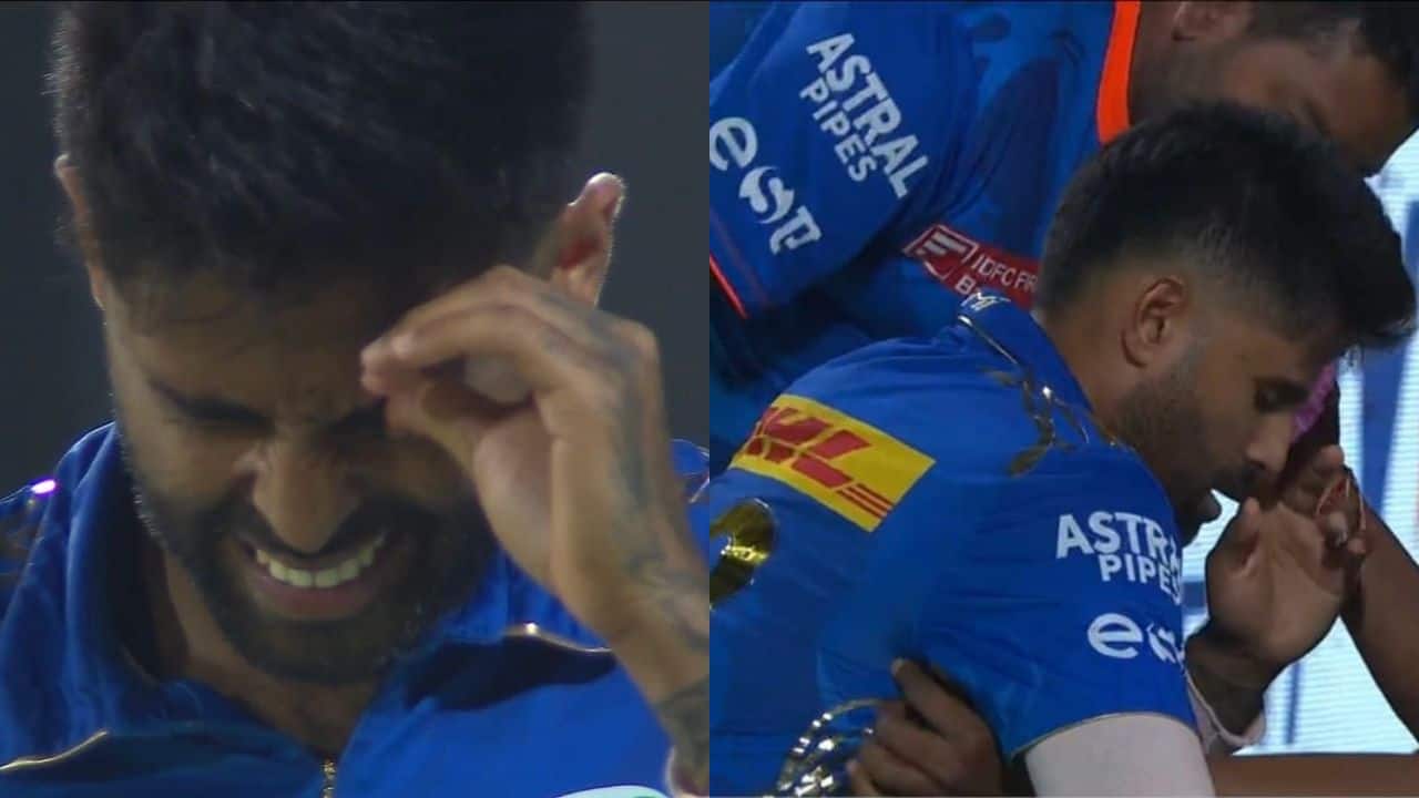 DC Vs MI, IPL 2023: Suryakumar Yadav Leaves Field After Ball Hits Him ... DC Vs MI, IPL 2023: Suryakumar Yadav Leaves Field After Ball Hits Him ...