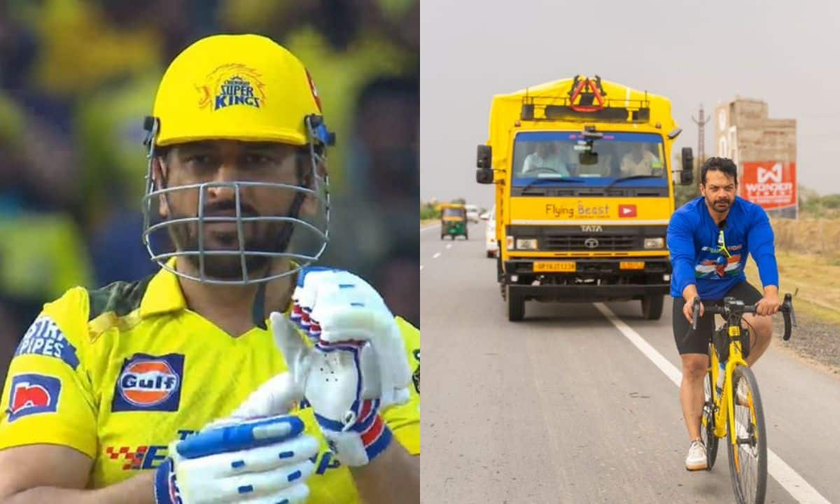 MS Dhoni Fan Takes Love For CSK Captain To Next Level, Travels 2400 KM ...