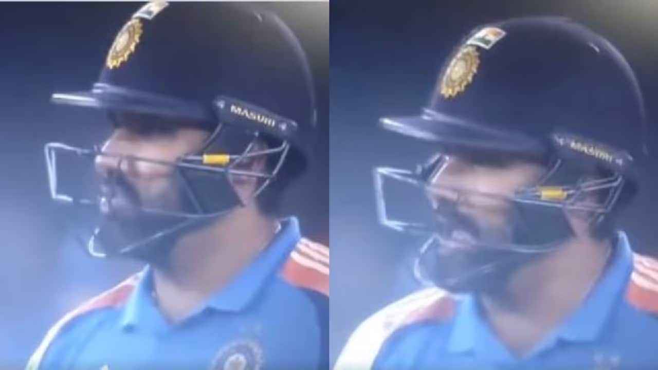 Watch: Rohit Sharma gets angry during 2nd ODI v England, Angrily tells ...