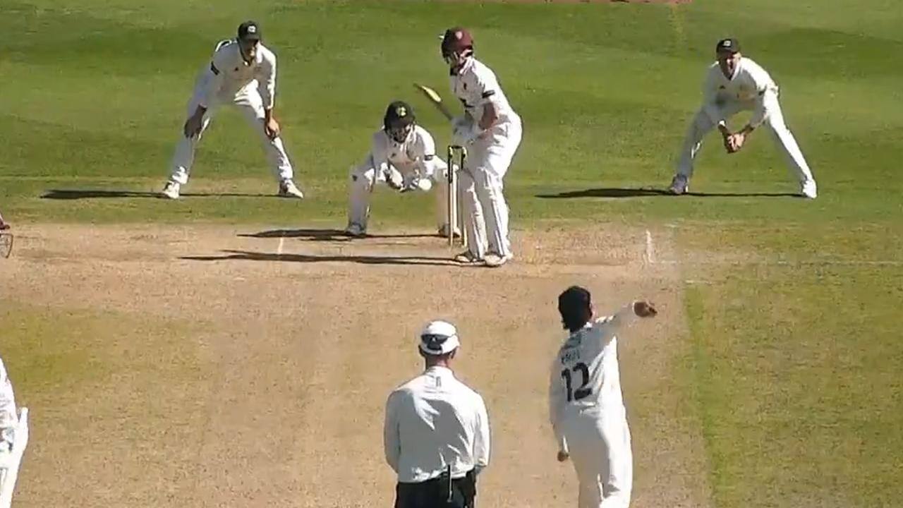 Ishan Kishan handles the ball from umpire's side: Bowls off-spin and ...