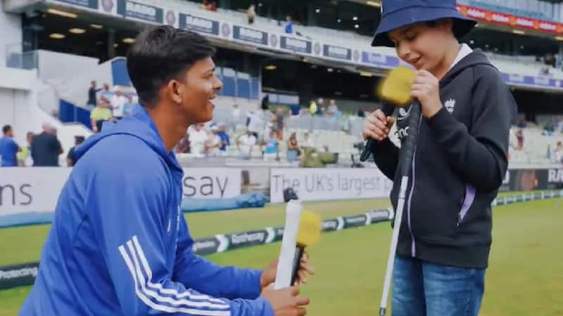 WATCH: Yashasvi Jaiswal gets 'Emotional' as he gifts a signed bat to a ...