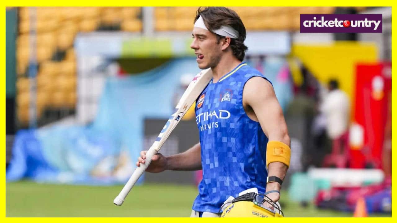 'Found myself a few times…' Dewald Brevis speaks about MS Dhoni after ...