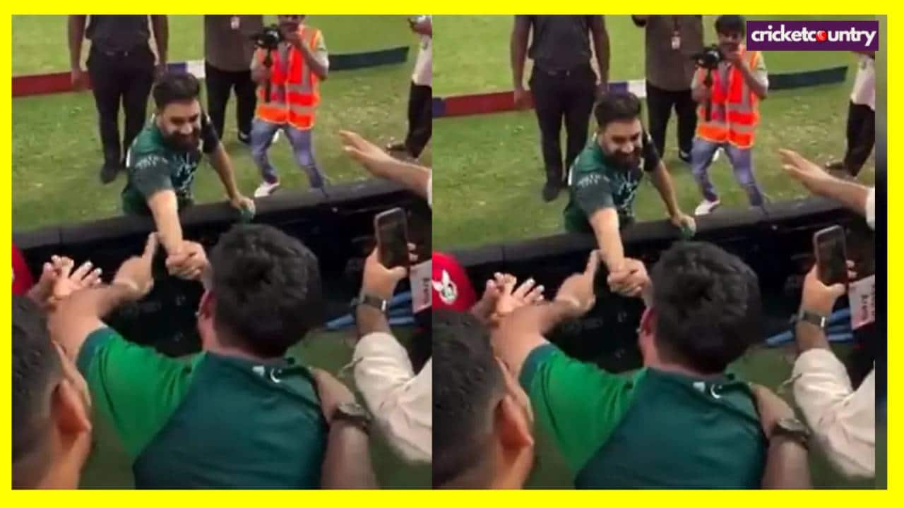 WATCH: Emotional Fan Urges Haris Rauf ,'India Ko Chhodna Nahi Hai'