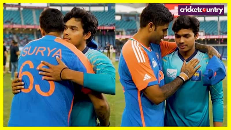 WATCH: Suryakumar Yadav's heartwarming gesture for Sri Lankan Star wins hearts, Video viral!
