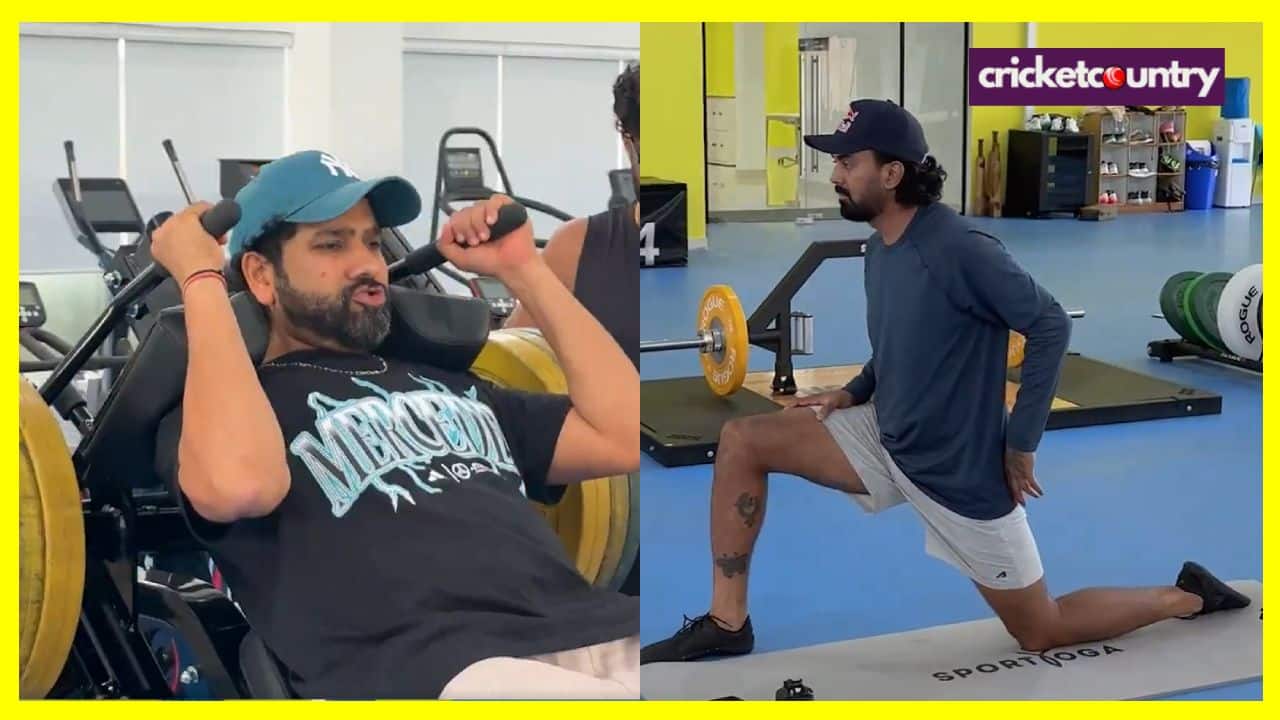 BCCI Shares: Rohit Sharma and KL Rahul sweat it out in nets at Centre ...