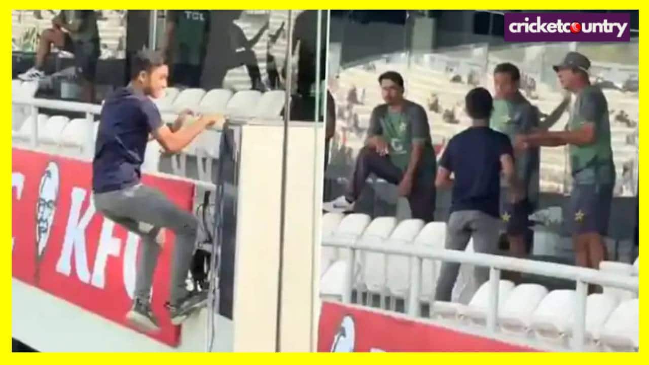 WATCH: Babar Azam fan storms into Pakistan dressing room, video goes viral