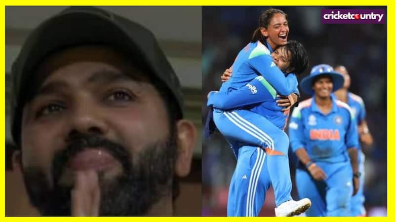 WATCH: Emotional Rohit Sharma in tears as India Women beat South Africa ...