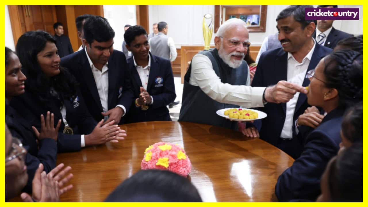 WATCH: PM Modi meets Indian Blind Women's cricket team after T20 World ...