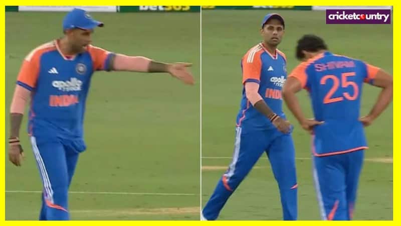IND vs AUS: Take a look at Why Suryakumar Yadav was fuming over Shivam Dube in 4th T20I