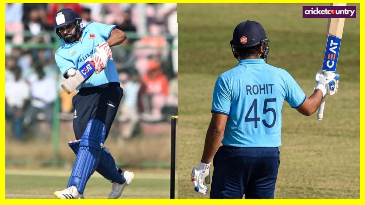 Rohit Sharma's VHT comeback after 7 years, breaks his own List A record ...