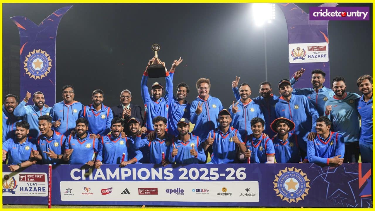 Vijay Hazare Trophy: तायडे की सेंचुरी से विदर्भ पहली बार चैंपियन