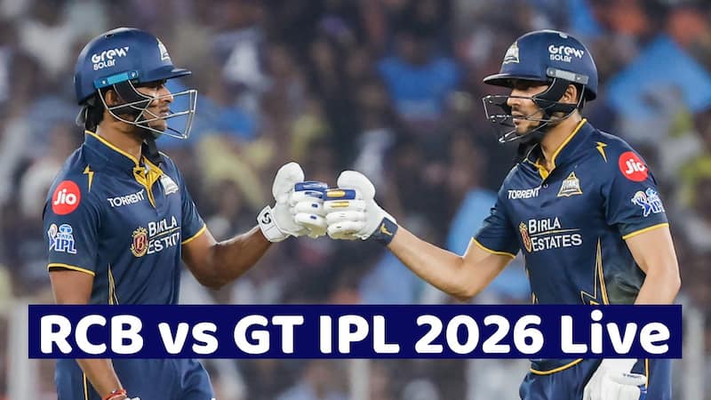 RCB vs GT Live Score, IPL 2026: Brilliant start for Gujarat Titans as ...