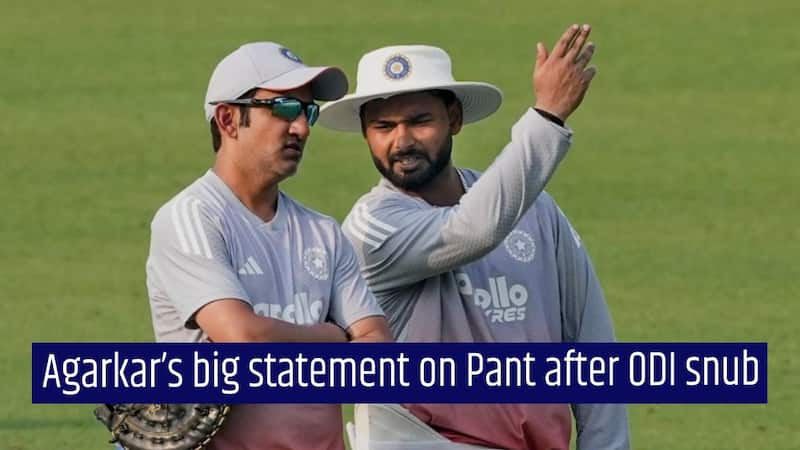 BCCI selector Ajit Agarkar breaks silence on Rishabh Pant after ODI ...