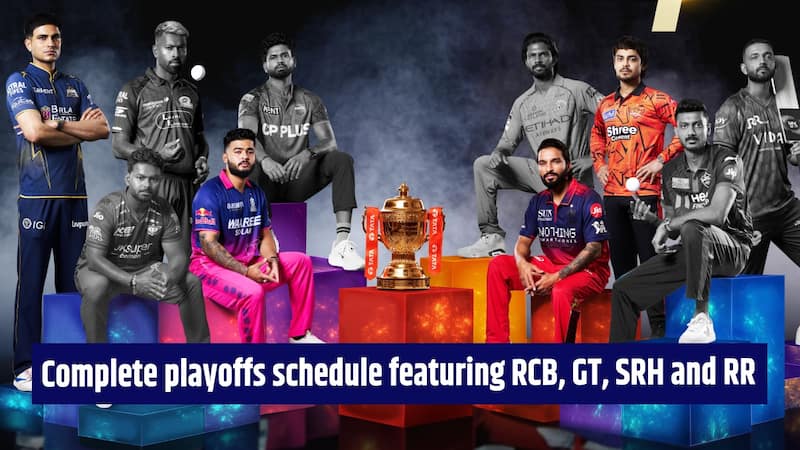 IPL 2026 Playoffs: Dates, venues, teams and full knockout fixtures ...