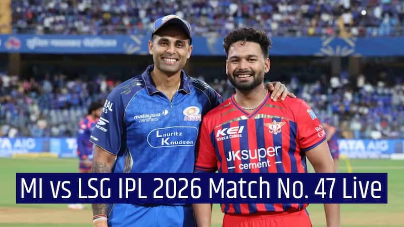 MI vs LSG Live Score, IPL 2026: Mumbai Indians vs Lucknow Super Giants ...