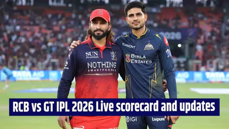 RCB vs GT, IPL 2026 Final Live Score: Royal Challengers Bengaluru take ...
