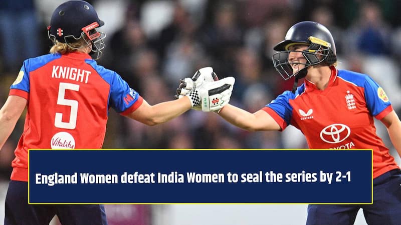 ENG W vs IND W: Capsey and Knight's heroics help England seal the ...