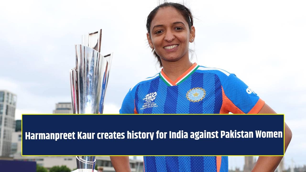 Indian captain Harmanpreet Kaur achieves HUGE milestone vs Pakistan in ...