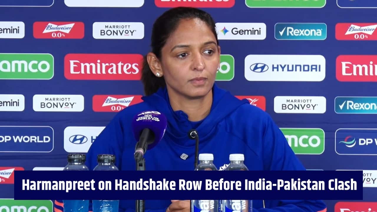 Harmanpreet Kaur's blunt response to handshake row ahead of India vs ...