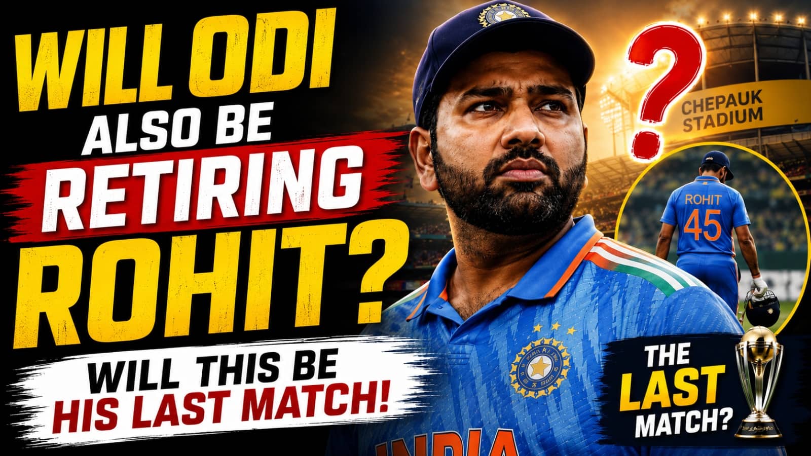 Is Rohit Sharma Set to Retire After the Afghanistan ODI?