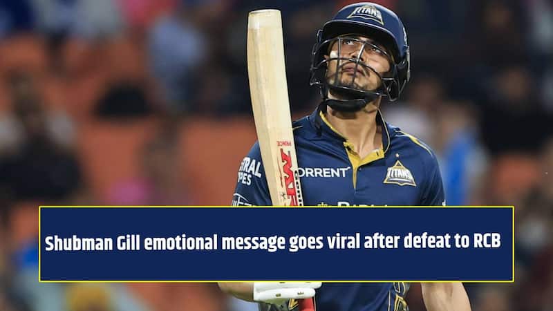 Shubman Gill's emotional message after defeat to RCB in IPL 2026 leaves ...