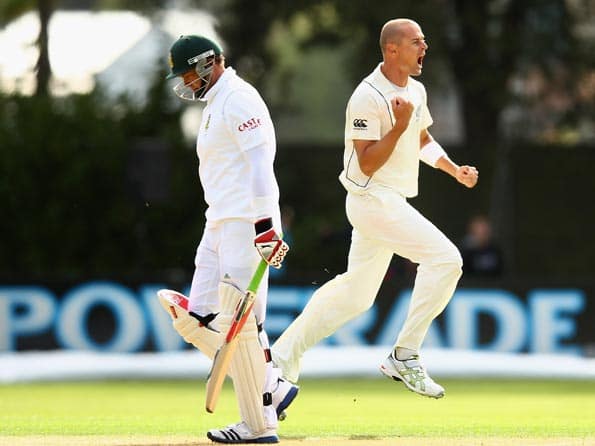 Chris Martin strikes put New Zealand on top against South Africa on day ...