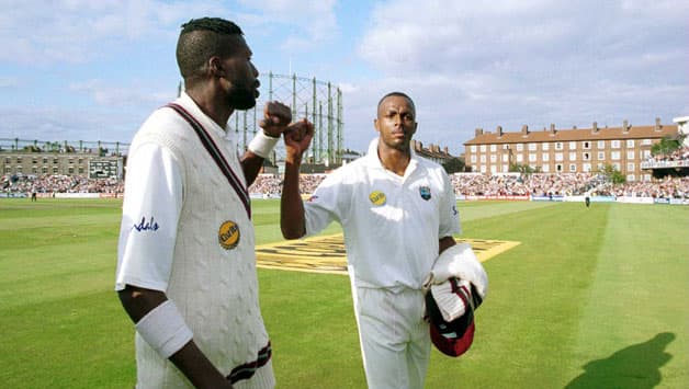 When Curtly Ambrose and Courtney Walsh were given a guard of honour at ...