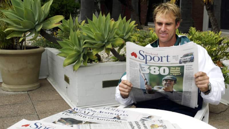 Matthew Hayden scores 380 against Zimbabwe at Perth; beats Brian Lara’s ...