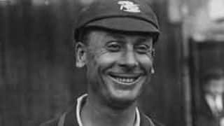 Jack Hobbs scores his hundredth hundred — at 40