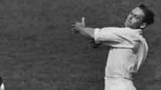 Gubby Allen arrives after match begins but takes 10 for 40 in an innings