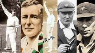 Arthur Mailey becomes fifth to take 10 wickets in an innings in 1921