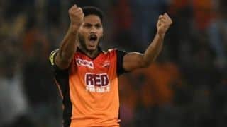 Upbeat Thampi wants to win matches for Sunrisers Hyderabad - Cricket ...
