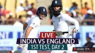 Stephen Boock celebrates his double hundred - Cricket Country